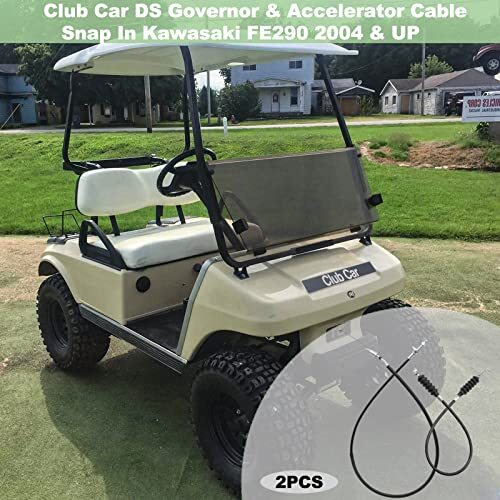Club Car DS Golf Cart Governor & Accelerator Cable Snap in Kawasaki ...