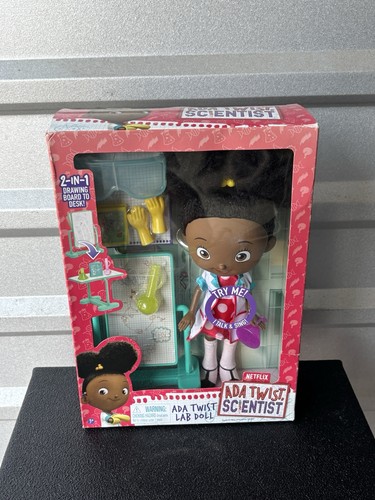 Ada Twist Scientist Lab Doll Talks/Sings Desk Drawing Board NEW ...
