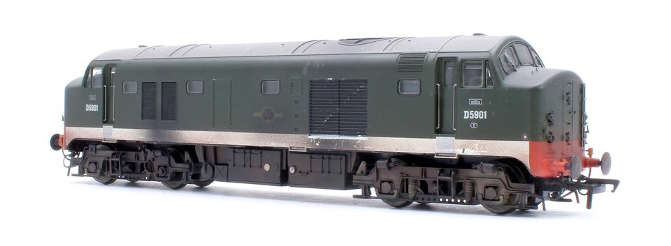 HELJAN 'OO' GAUGE BR GREEN CLASS 23 BABY DELTIC D5901 DIESEL LOCO ...