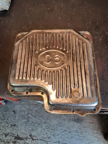 Ford C6 Transmission Oil Pan Chrome - Finned | eBay