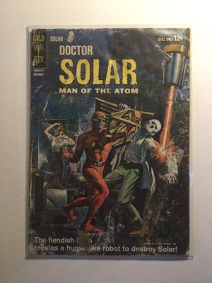 Doctor Solar 6 good gd 2.0 Water Damage Gold Key | eBay