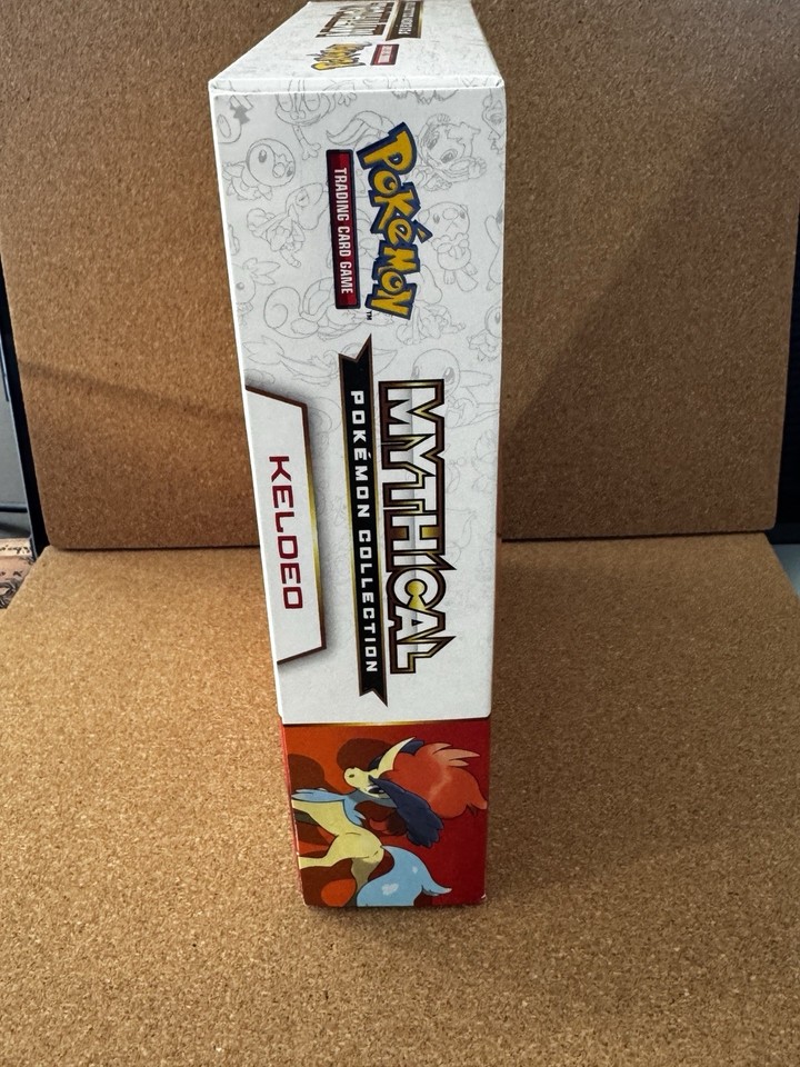 Pokemon 2016 XY Generations Keldeo Mythical Pin Collection Box Sealed ...