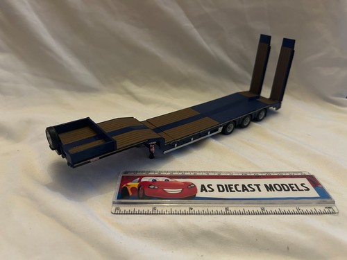 (JL) Corgi Modern Truck Blue Nooteboom 3 Axle Extending Low Loader ...