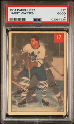 1954 PARKHURST 17 HARRY WATSON PSA 2 | eBay