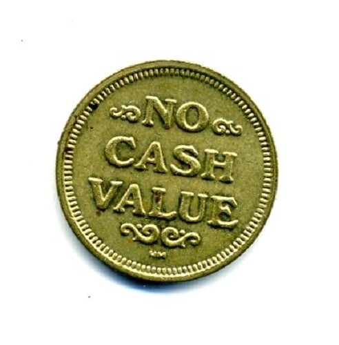 Vtg Jeepers! Arcade Token Family Entertainment Center Rockville ...