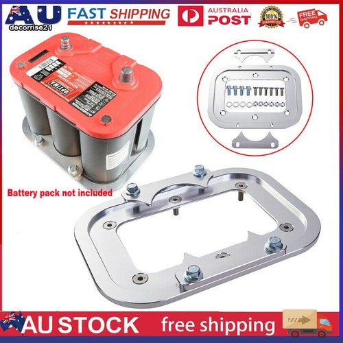 Billet Battery Holder Tray For Optima 34/78 Battery Bracket Relocation ...