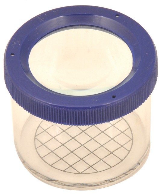 Round Bug Viewer With Magnifier Lid - 4x for sale online | eBay