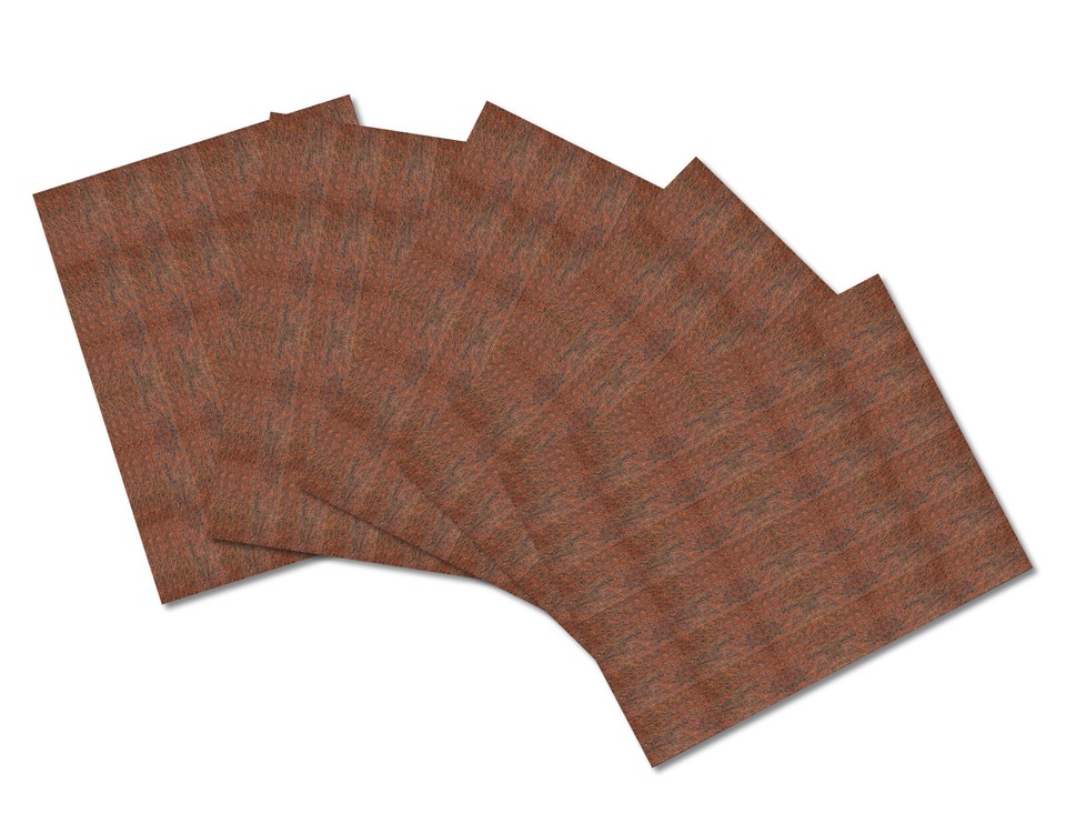 HO Scale Brick Model Train Scenery Sheets 5 Seamless 8.5x11 Dark Calico ...