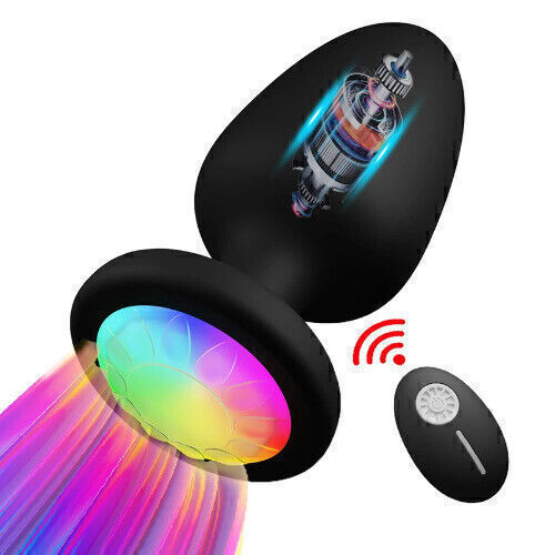Wireless-Remote-Led-Anal-Vibrator-Plug-Toys-Male-Prostate-Massage-Vibrator | eBay