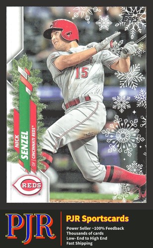 2020 Topps Holiday #HW70 Nick Senzel Cincinnati Reds | eBay