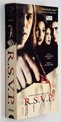 R.S.V.P. VHS Student Studying Serial Killers Starts Murdering Party Guests R CC | eBay