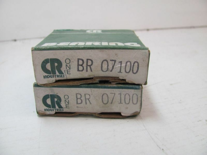 LOT OF 2 CR BR 07100 TAPERED ROLLER BEARING | eBay