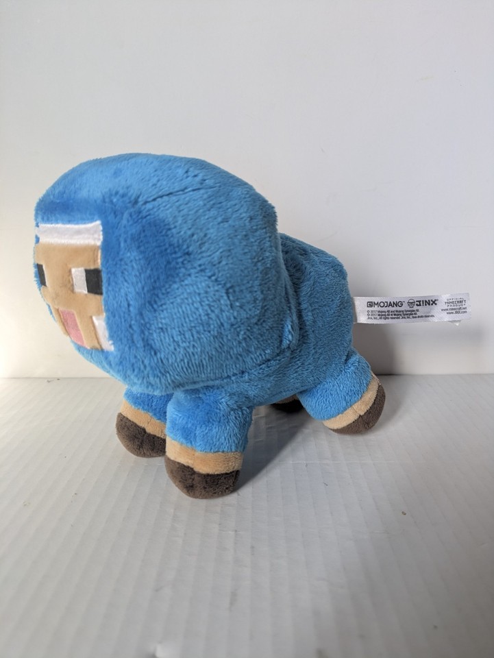 Minecraft Mojang Jinx Blue 6" Baby Sheep Plush 2017 Stuffed Animal Toy ...