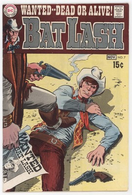 Bat Lash 7 DC 1969 FN Nick Cardy Wanted Poster Cowboy Western | eBay