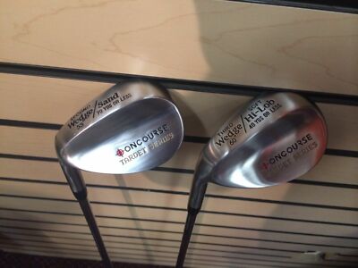 Mens Left Handed Oncourse Stainless Wedge set: 2-wedges, 55,60 steel ...
