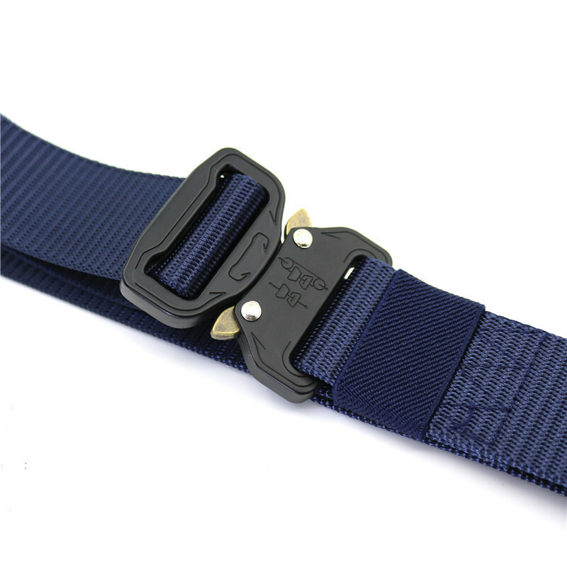 Casual Military Tactical Belt Mens Army Combat Waistband Rescue Rigger ...