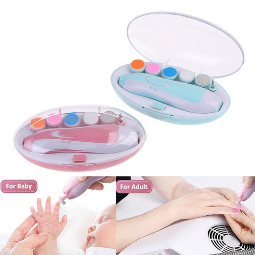 Baby Nail Clippers Safe Electric Baby Nail Trimmer, Baby Nail File Kit ...
