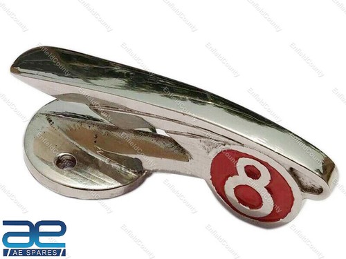 Vintage Morris 8 Car Bonnet Badge Emblem Plastic Chrome Plated | eBay