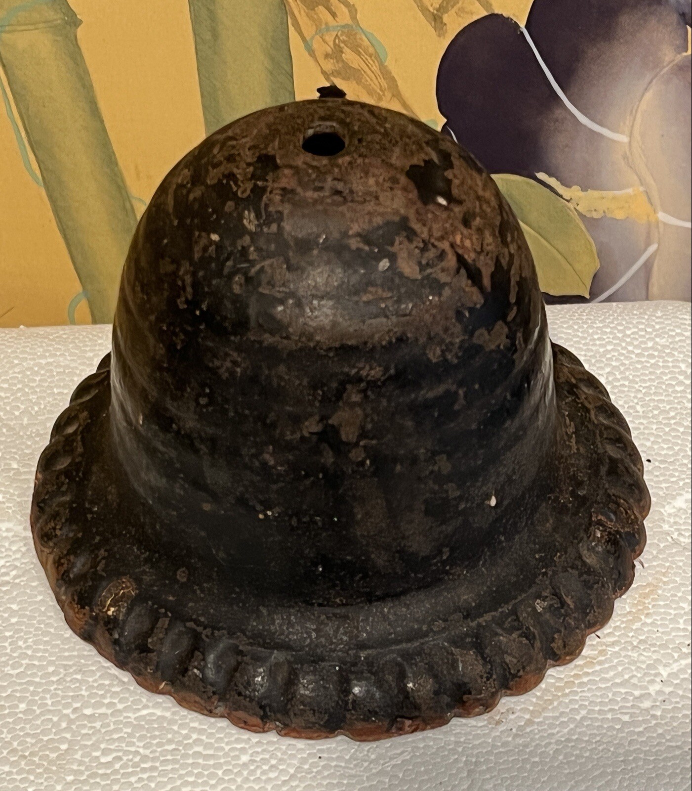 Antique Cast Iron String Holder Country Store Bee Hive Twine Holder ...