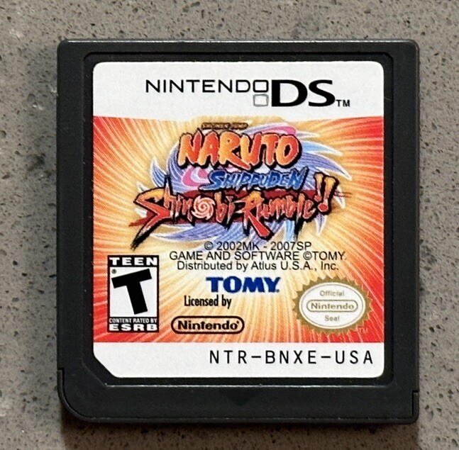 Naruto Shippuden: Shinobi Rumble (Nintendo DS, 2011) CARTRIDGE ONLY ...