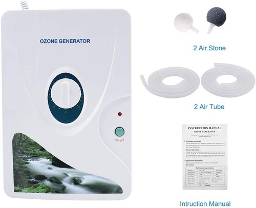 Ozone Generator Water Ozonator O3 Ozone Machine 600mg/h for Home Air ...