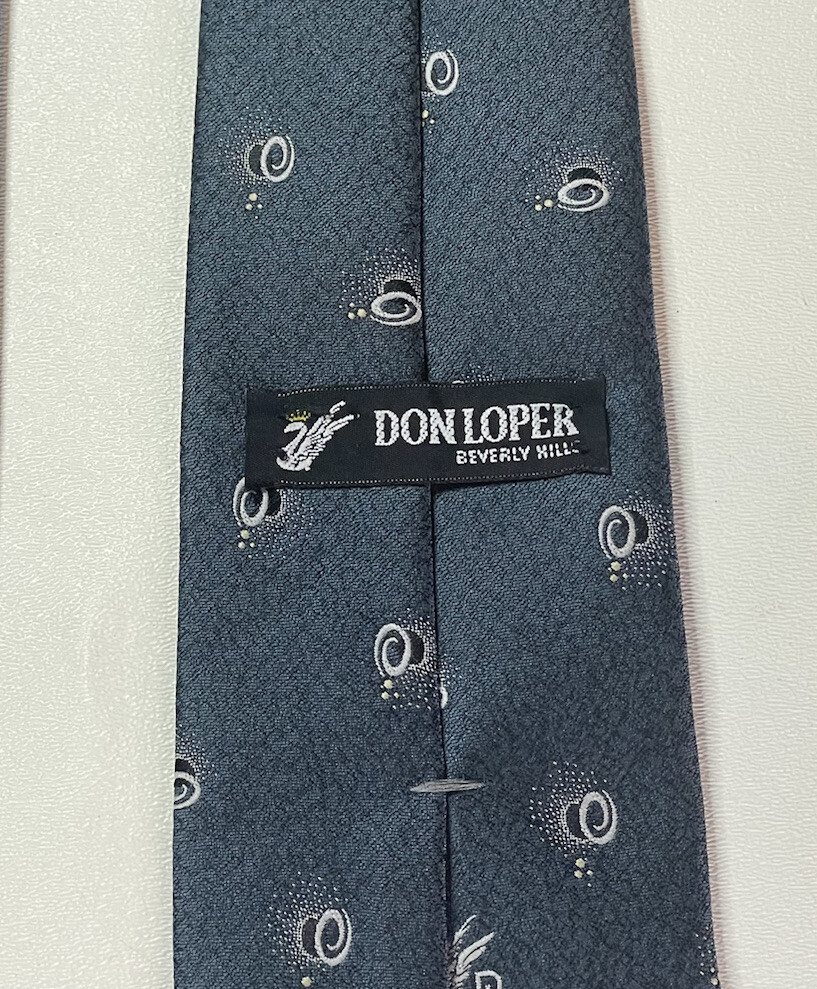 Vintage Atomic Don Loper Beverly Hills Necktie Poly S… - Gem