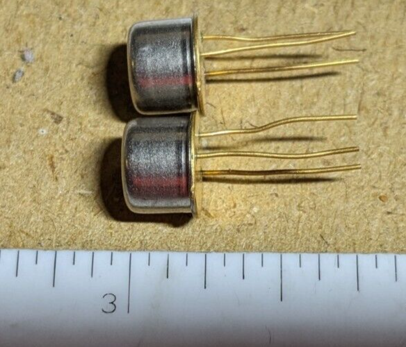 Lot of Two NOS Motorola 2N3137 Transistors – Gold Leads | eBay