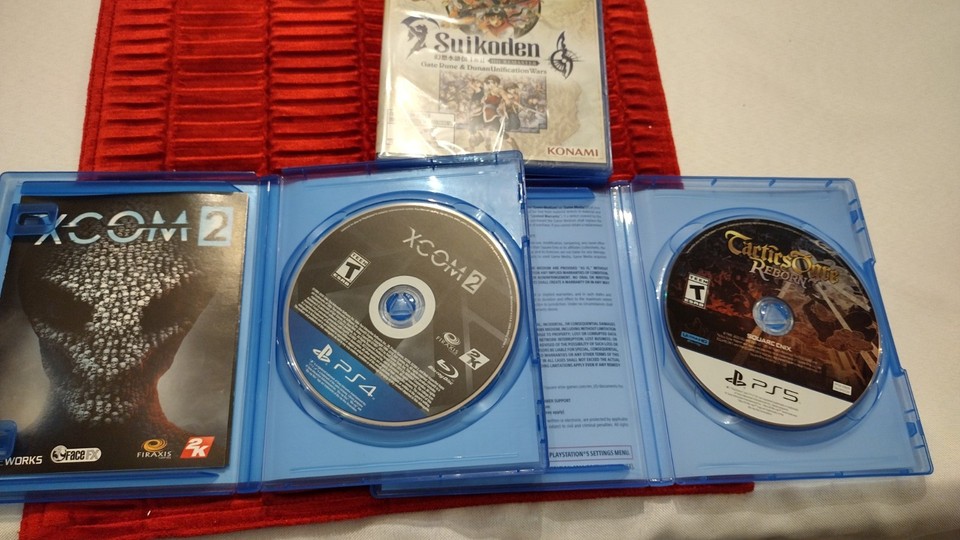 PS5 PS4 Game Lot Suikoden Remaster (Sealed New), Tactics Ogre Reborn, Xcom 2 | eBay