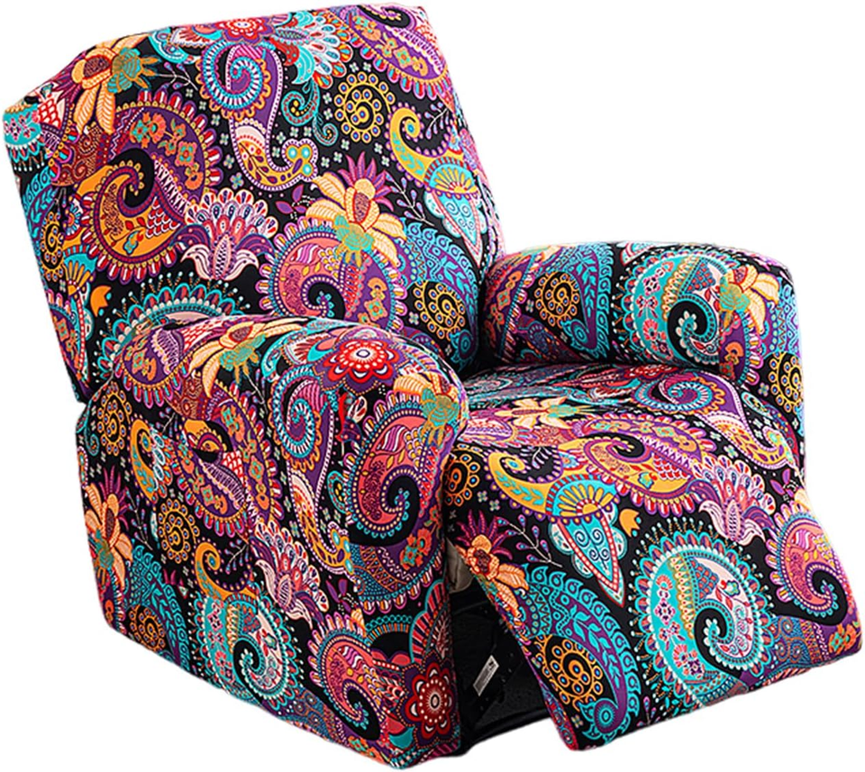 Recliner Covers 4 Pieces Stretch Lazy Boy Recliner Chair Covers That ...