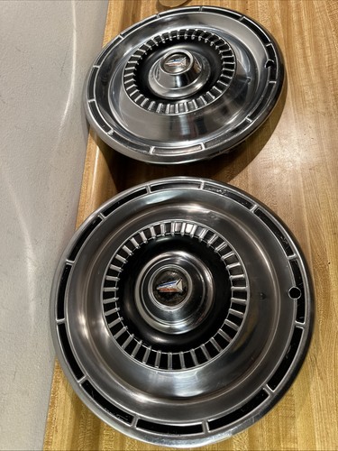 65 PLYMOUTH 14" HUBCAP 1965 VALIANT SATELLITE BELVEDERE Oem Mopar Set Of 2 Used | eBay