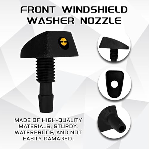 Car Windshield Washer Nozzle, Automotive Front Windshield Sprayer ...