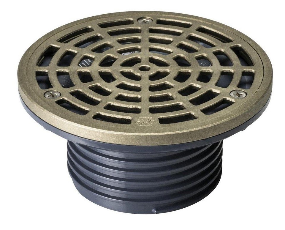 Sioux Chief 832-3HNR FinishLine 3 Inch Adjustable Floor Drain Nickel ...