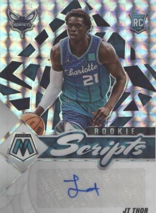 2021-22 Panini Mosaic - Rookie Scripts JT Thor #RS-JTH (AU, RC) for ...