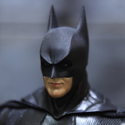 1/12 Custom DC Multiverse George Clooney Batman 1997 Head Sculpt | eBay ...
