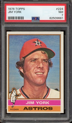 1976 Topps - Jim York #224 for sale online | eBay