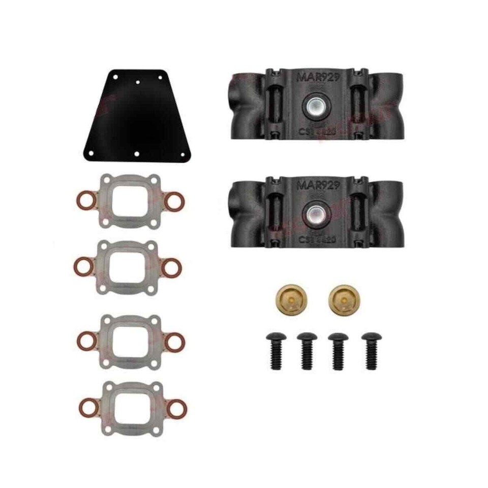 Recmar Mercury 3" Dry-Joint Exhaust Riser Kit #MAR929 | eBay