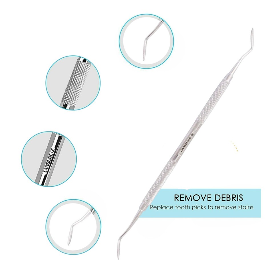 Dental Floss Pick Tooth Cleaning Kit Dentist Scraper Tool Calculus ...