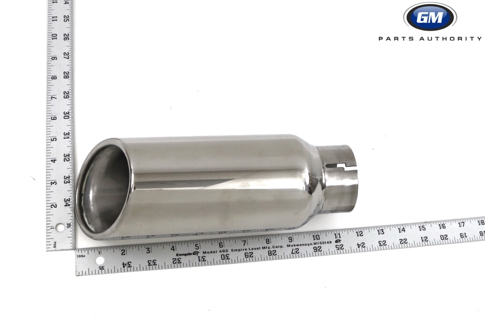 2019-2024 Chevrolet Silverado Next Gen 5.3L 4.3L Chrome Exhaust Tip ...