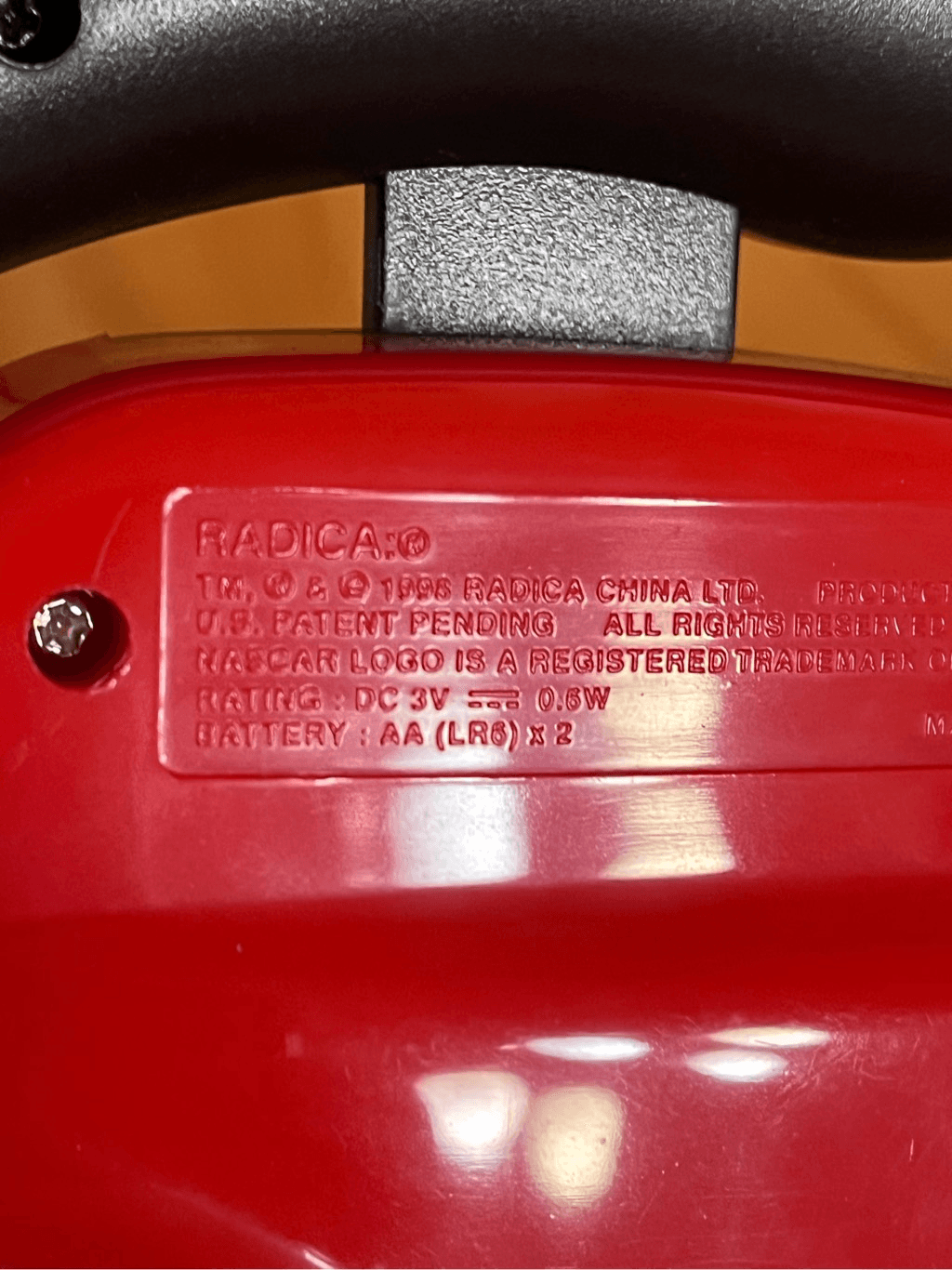 RADICA NASCAR RACER HANDHELD TRAVEL ELECTRONIC RACING GAME CAR RACE ...