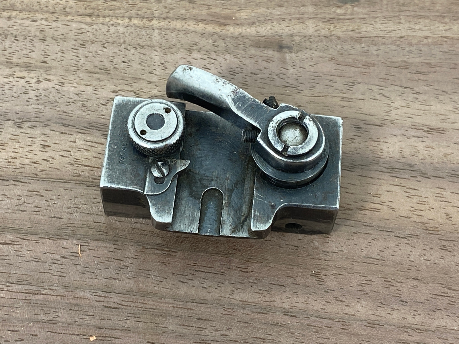 Rare Early MAUSER 98 Lyman # 35 Peep sight base | eBay