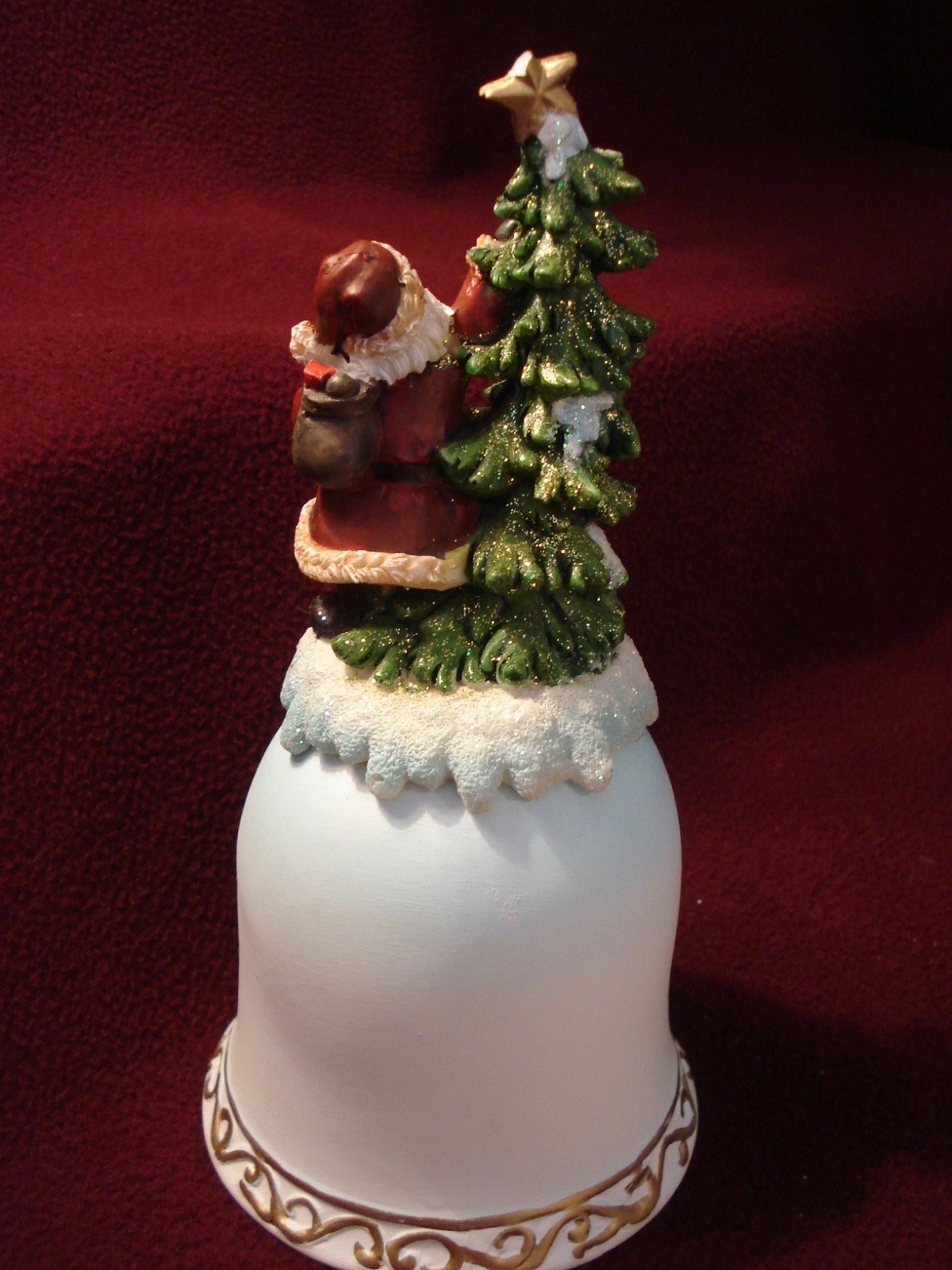 tii Collections Christmas Porcelain/Resin Bell Santa Tree X0271 | eBay