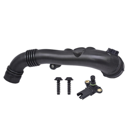 LABLT Air Induct Duct Pipe W/MAP Sensor For 2011-2013 BMW 135i 335i ...