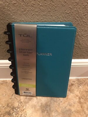 Tul 2023 Calendar Planner Starter Set Monthly Fashion Teal Hard Cover ...