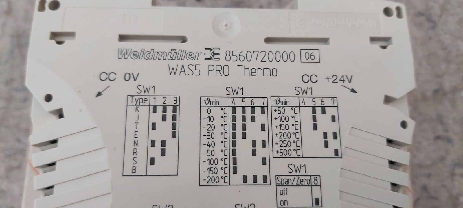 Weidmuller WAS5 PRO Thermo Module Boxed Make Offers! UPS Shipping! | eBay