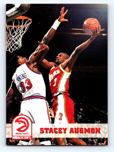 1993-94 Hoops #1 Stacey Augmon | eBay