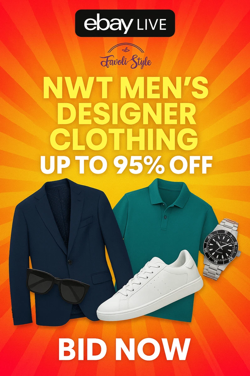 Style Steals for Him - Mens NWT Fashion - eBay Live