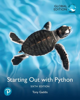 Starting Out with Python, Global Edition by Tony Gaddis Paperback Book | eBay