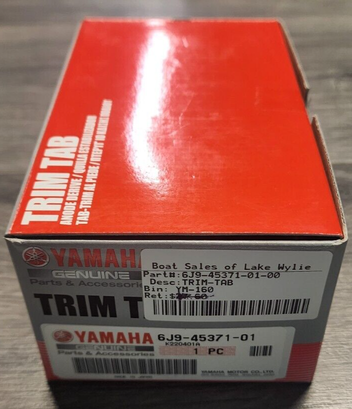 6J9-45371-00-00, 6J9-45371-01-00 OEM Yamaha Trim Tab Anode | eBay