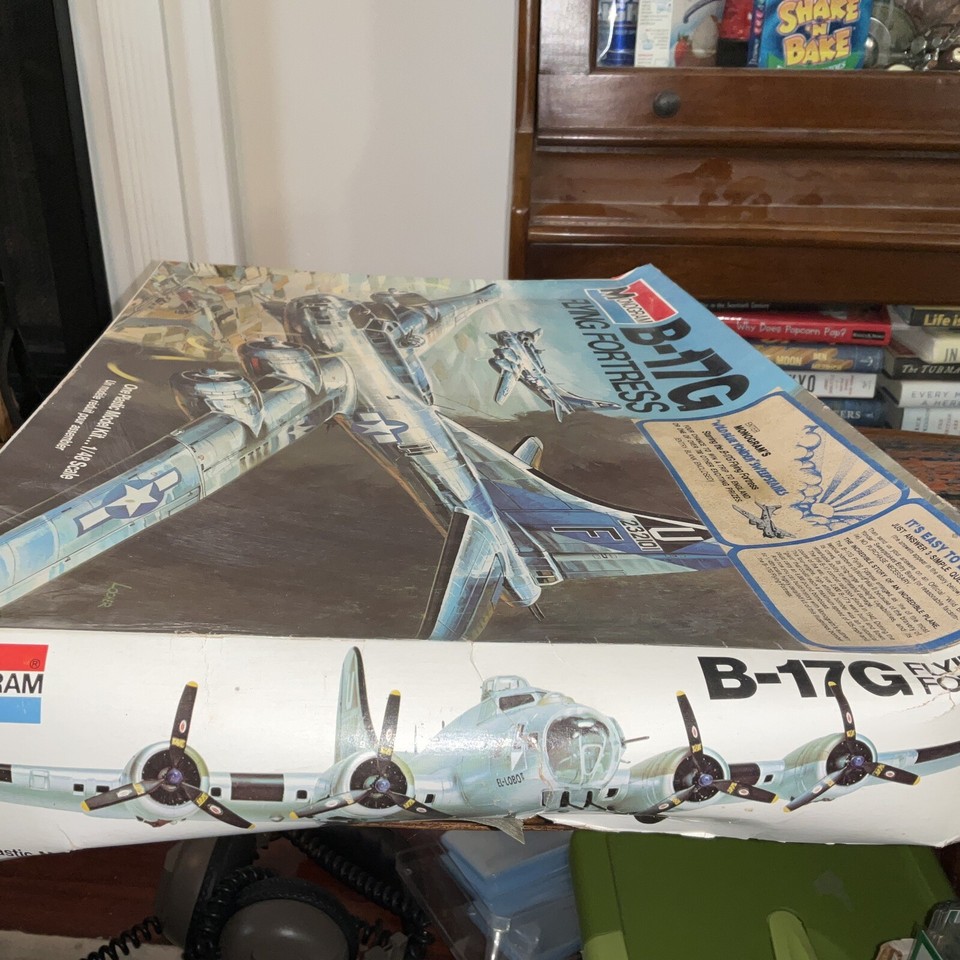 Monogram B-17G Flying Fortress Model Scale 1/48 Complete | eBay