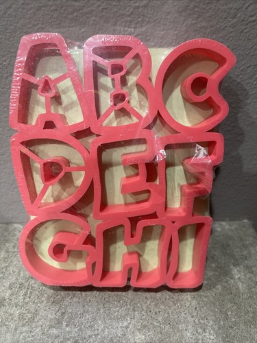 NEW Jello Jell-O Jigglers ABC Alphabet Letters Molds/Cookie Cutters | eBay